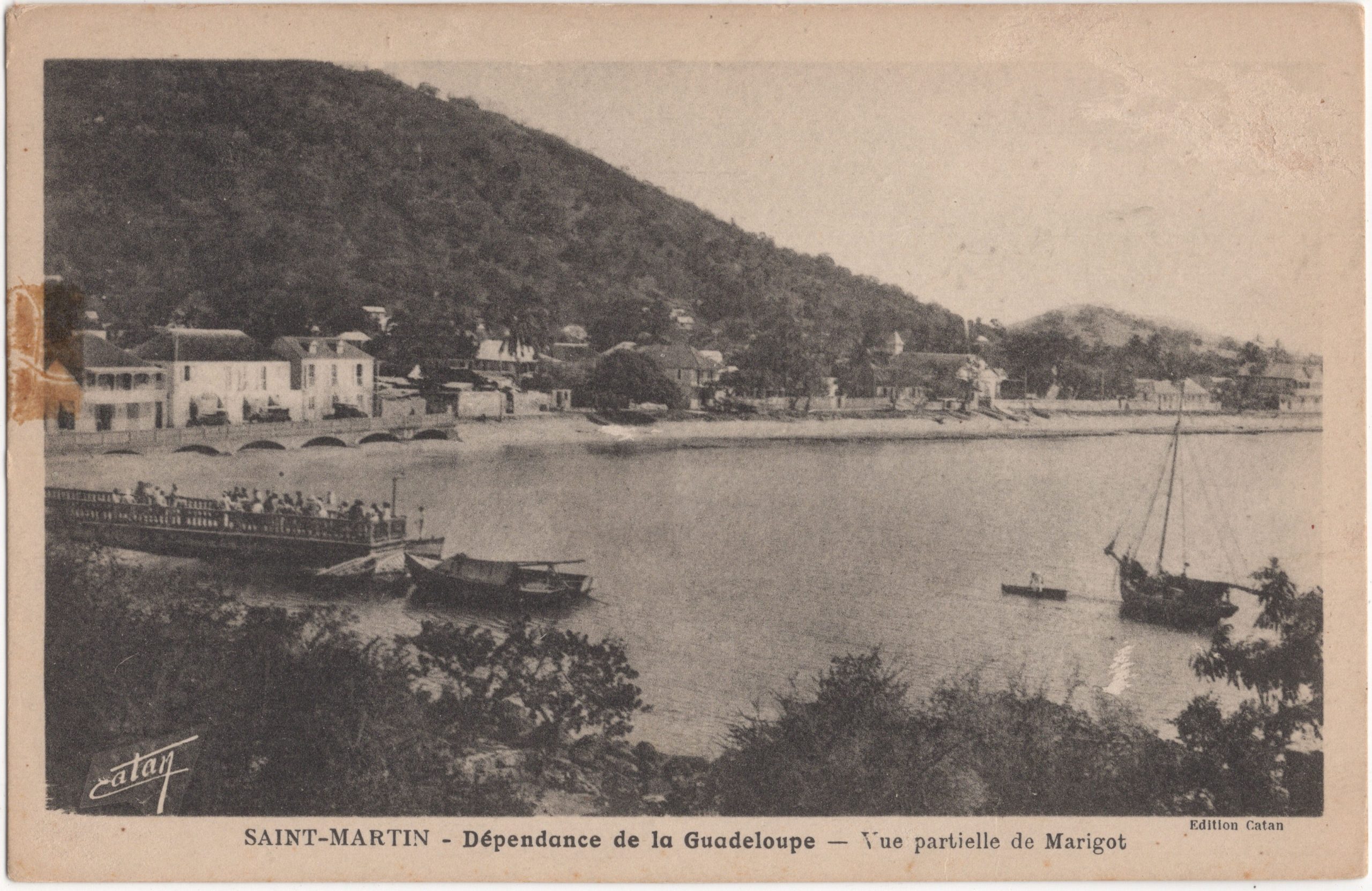 Partial View of Marigot – St. Martin Image Collection