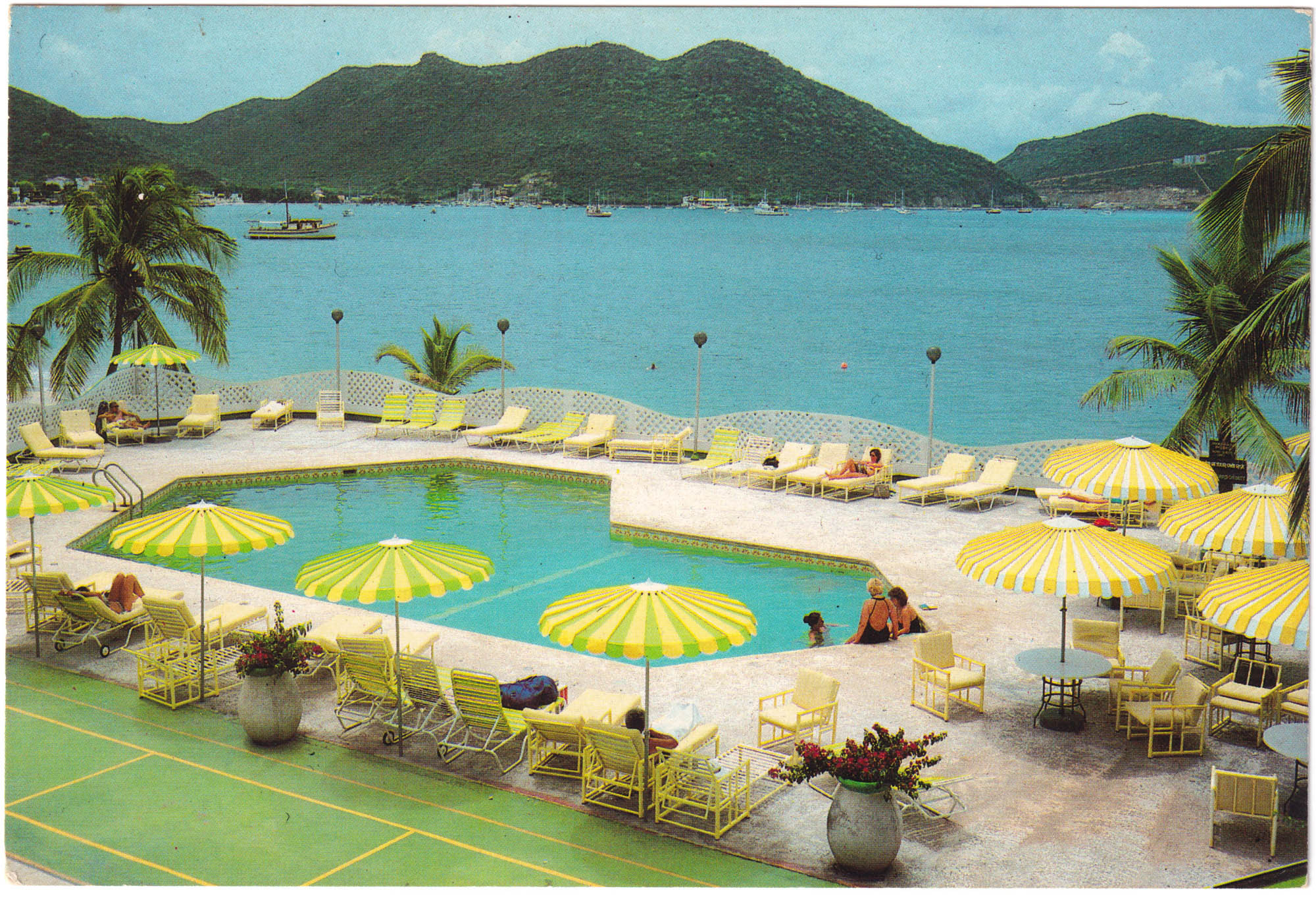 Pool with View – St. Martin Image Collection